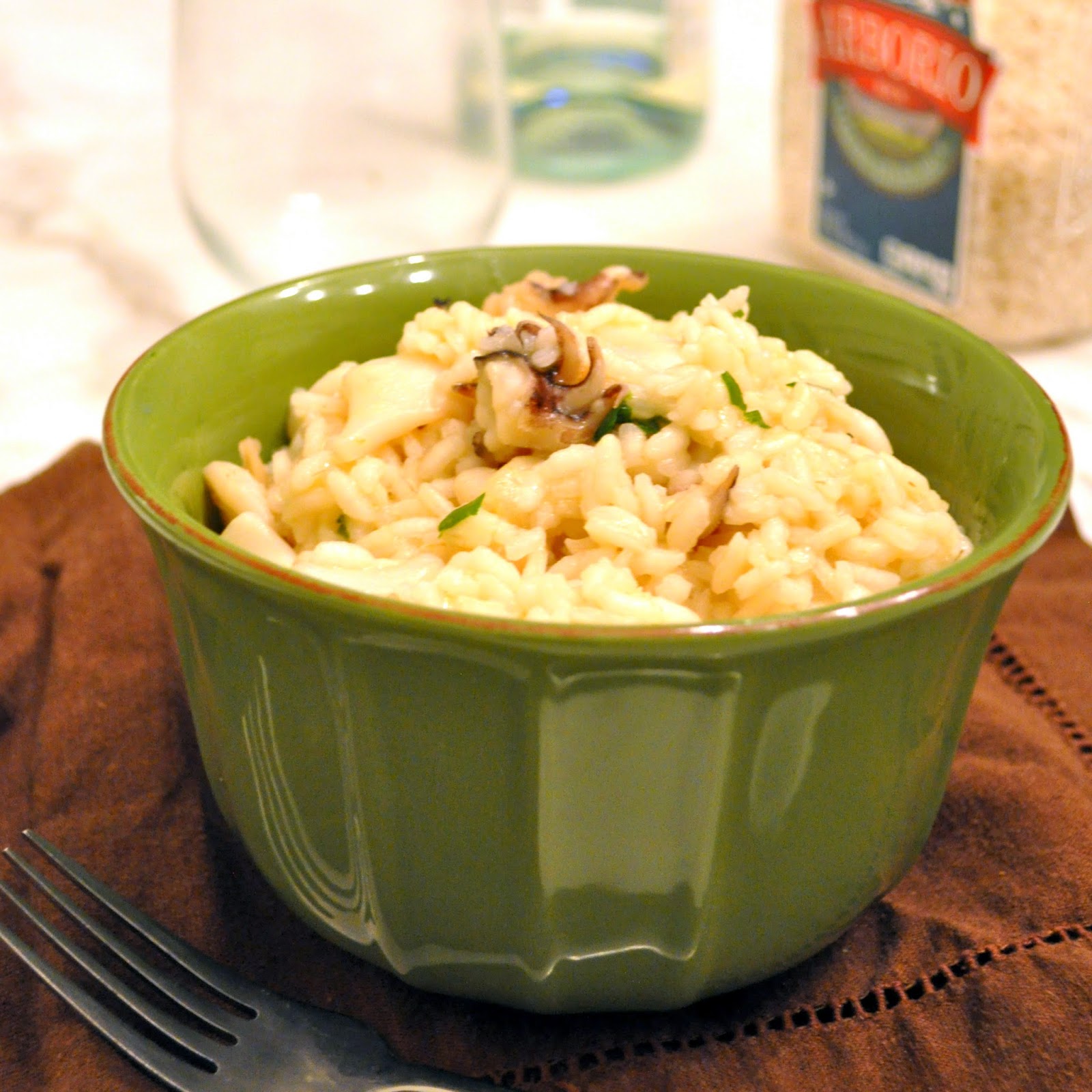 Cooking with Manuela: Risotto with Cuttlefish