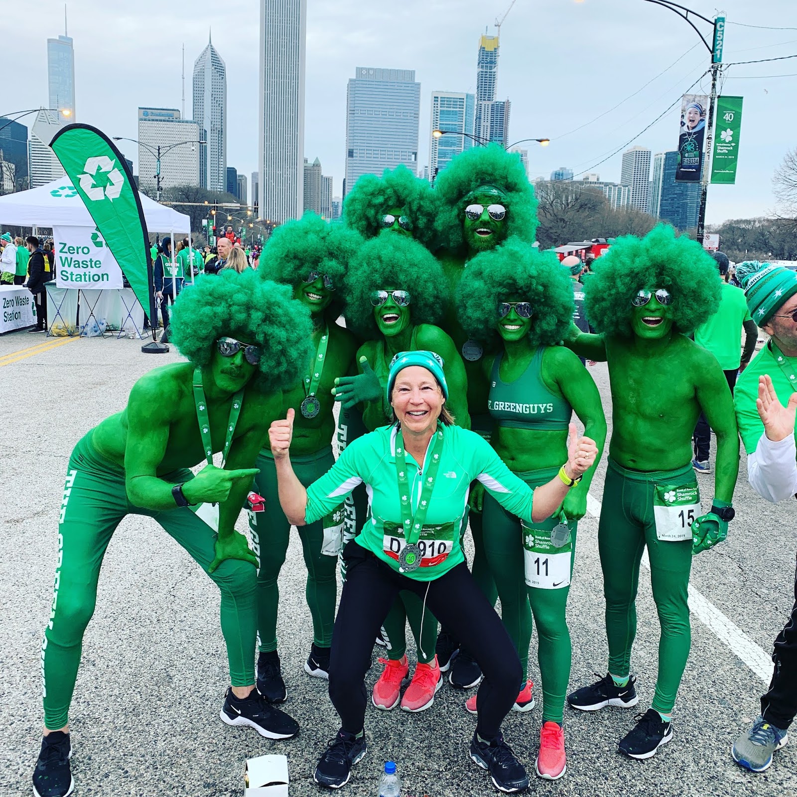 This may be one of my favorite race photos ever!