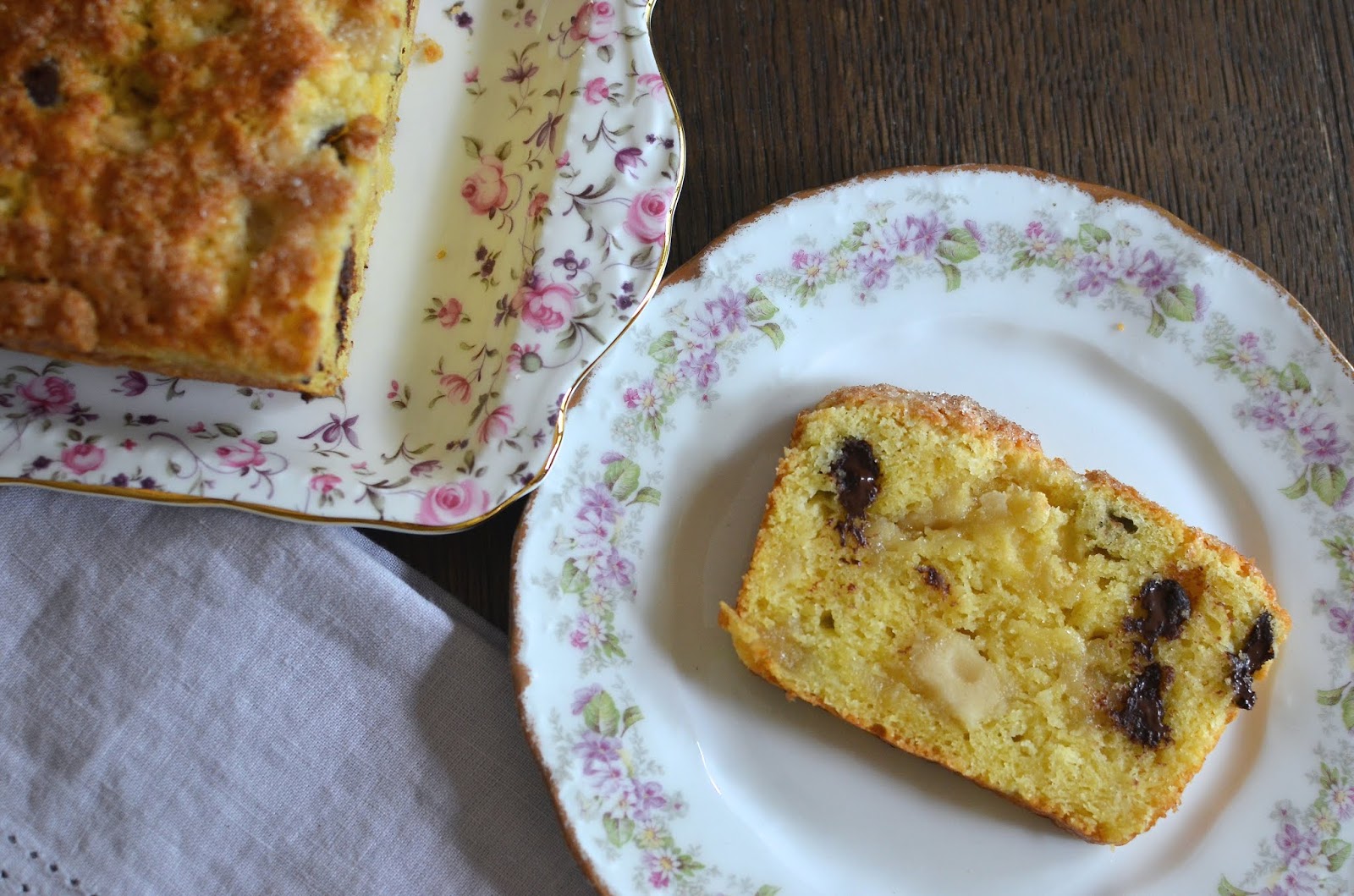 Playing with Flour: Chocolate marzipan scone loaf