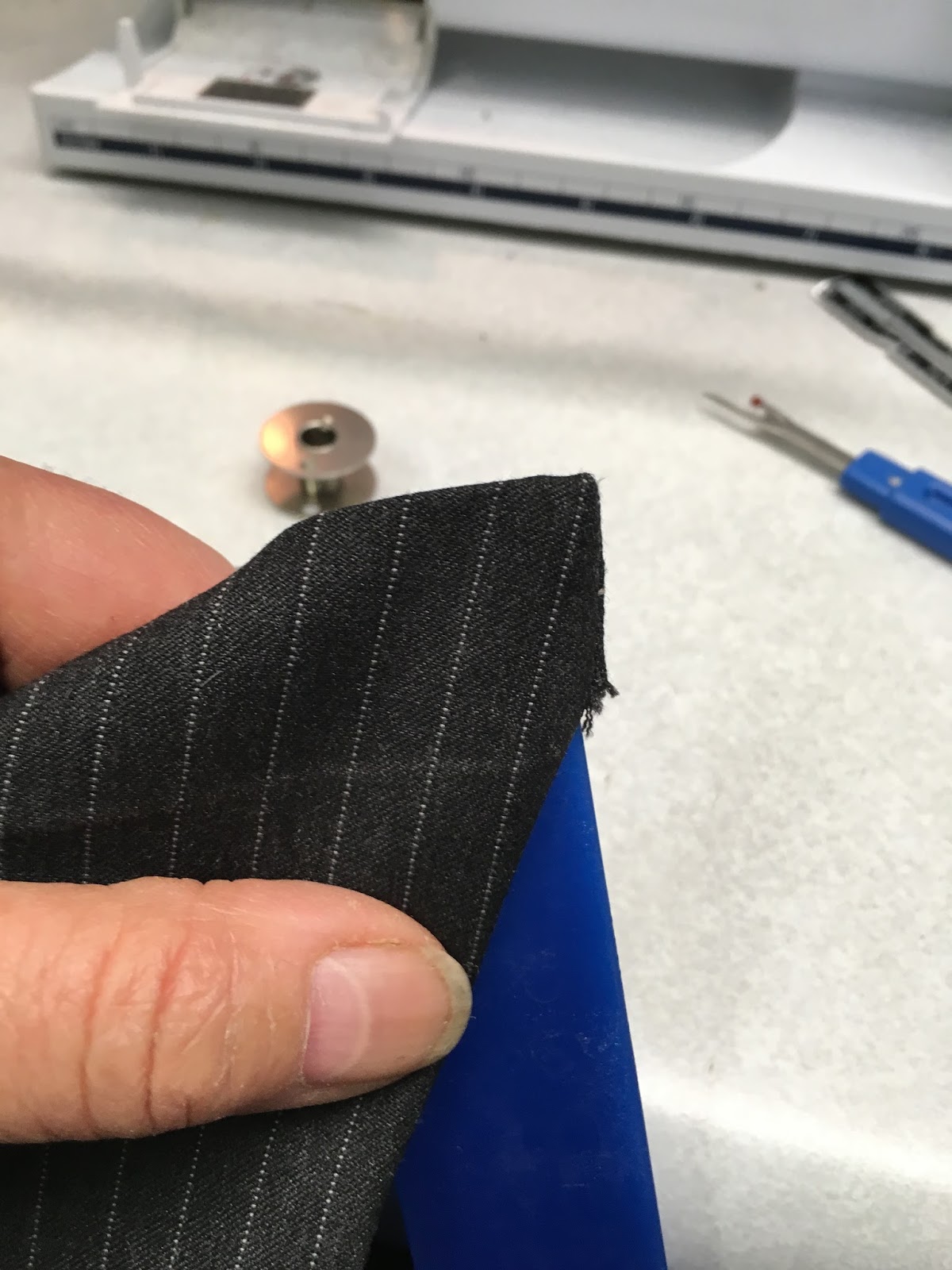 sewcreatelive: How to Lengthen (or Shorten) Men's Suit Sleeves