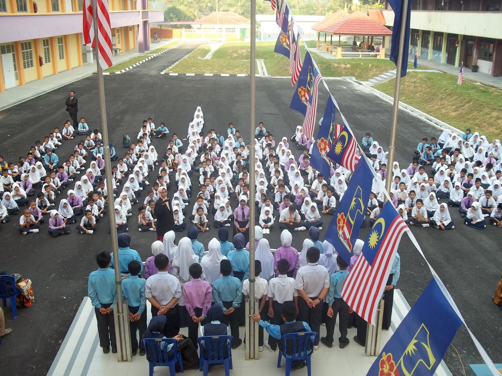 SK SERI PANTAI MERSING: PERHIMPUNAN MINGGUAN KALI PERTAMA DI TAPAK ...