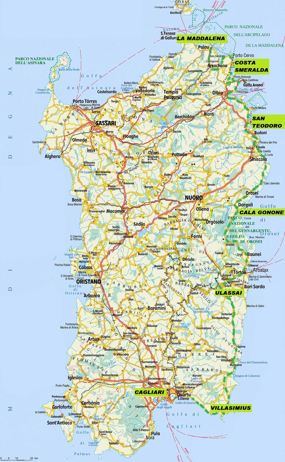 vento no cabelo: sardegna: where to