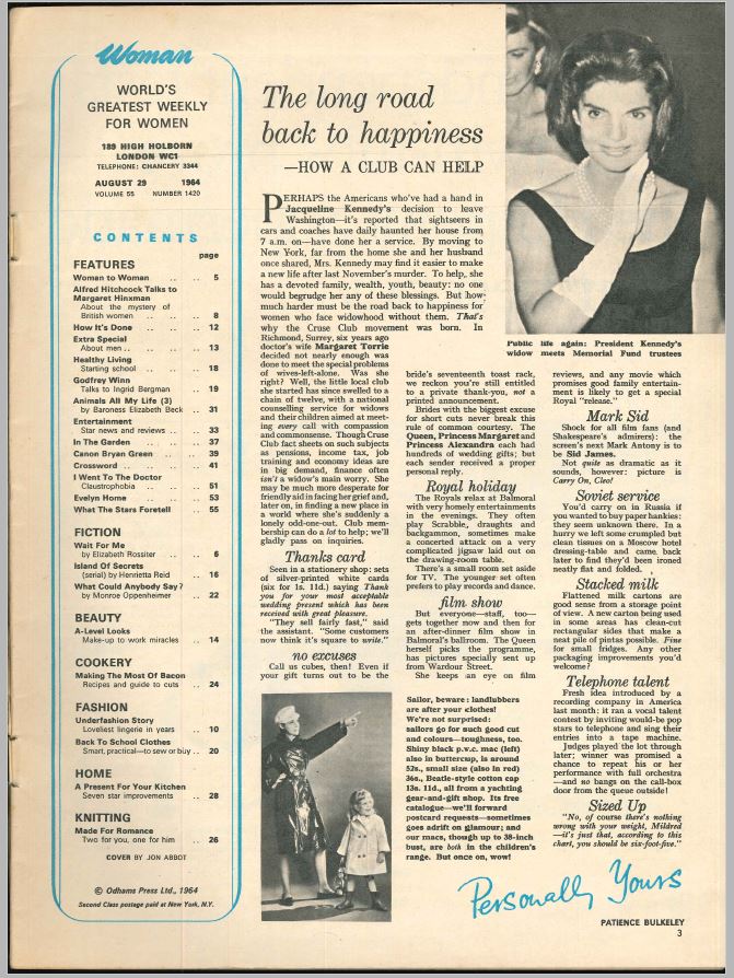 A-Level Media Studies: Set text - Mainstream magazine - Woman (23-29 ...