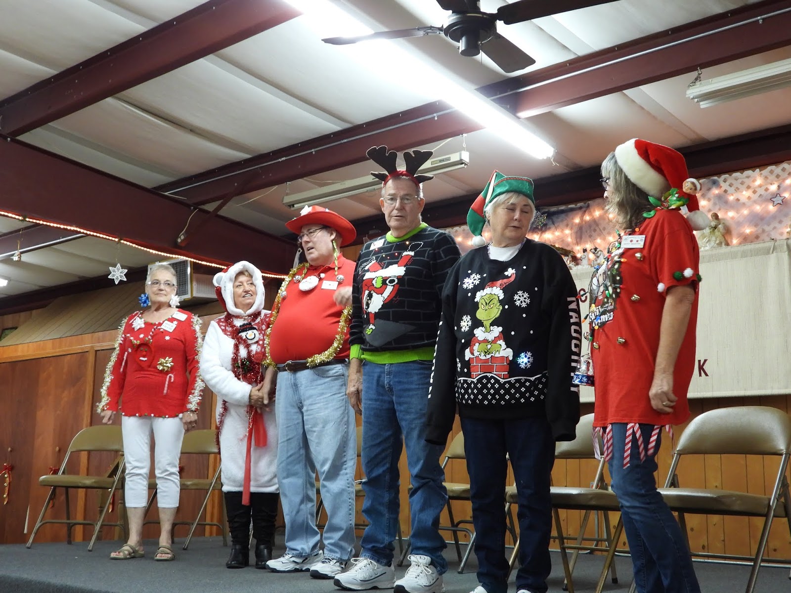 Ugly Sweater Contest