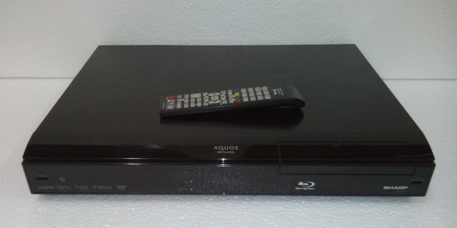 BARANG BARANG ELEKTRIK TERPAKAI DAN RARE: Blu-Ray Disc Player SHARP Model BD-HP21A