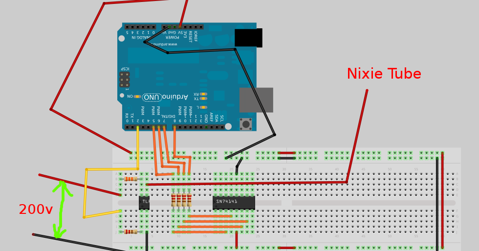 GROBO: Arduino - Nixie Tube