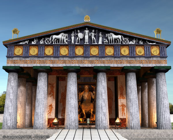 Templo ZEUS de OLIMPIA: Un viaje al pasado