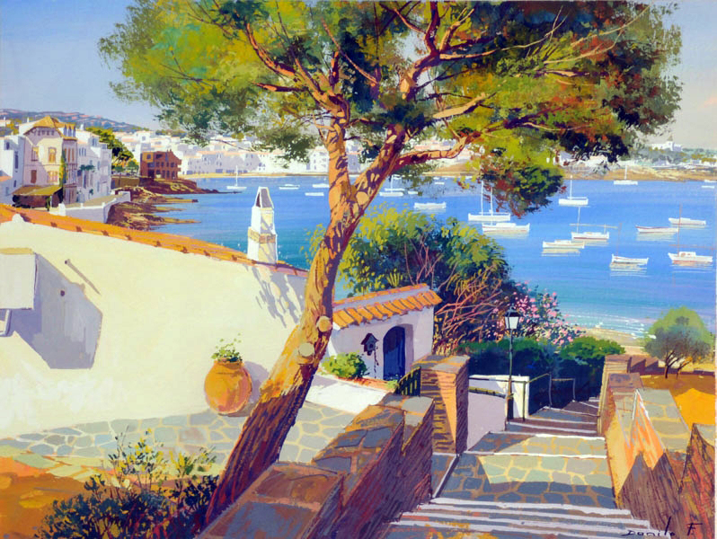 Paintings of Cadaqués: Danilo Fernández