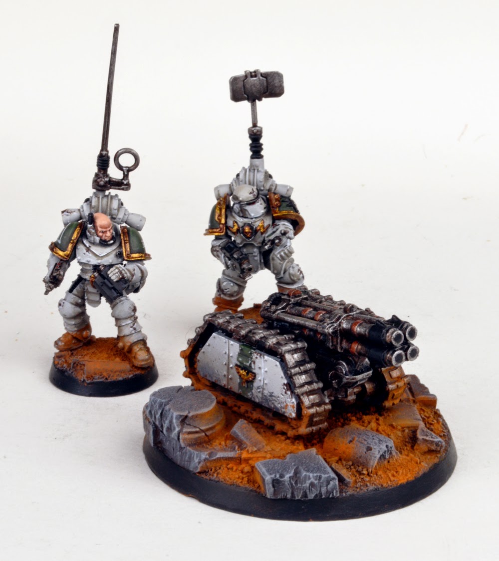 davetaylorminiatures: Horus Heresy - Death Guard Rapier complete... and ...