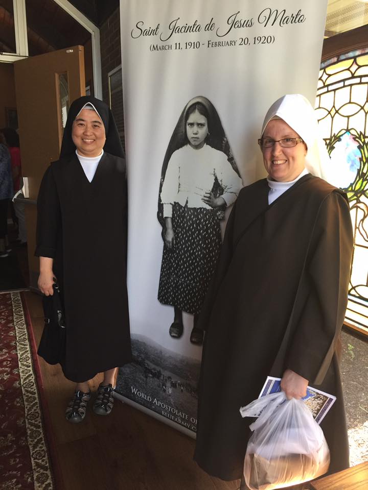 CHRIST IS OUR LIFE: Fatima Day at The Blue Army Shrine
