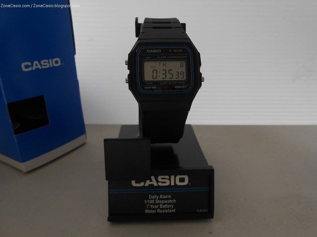 Zona Casio: Los embalajes de los nuevos Casio F-91