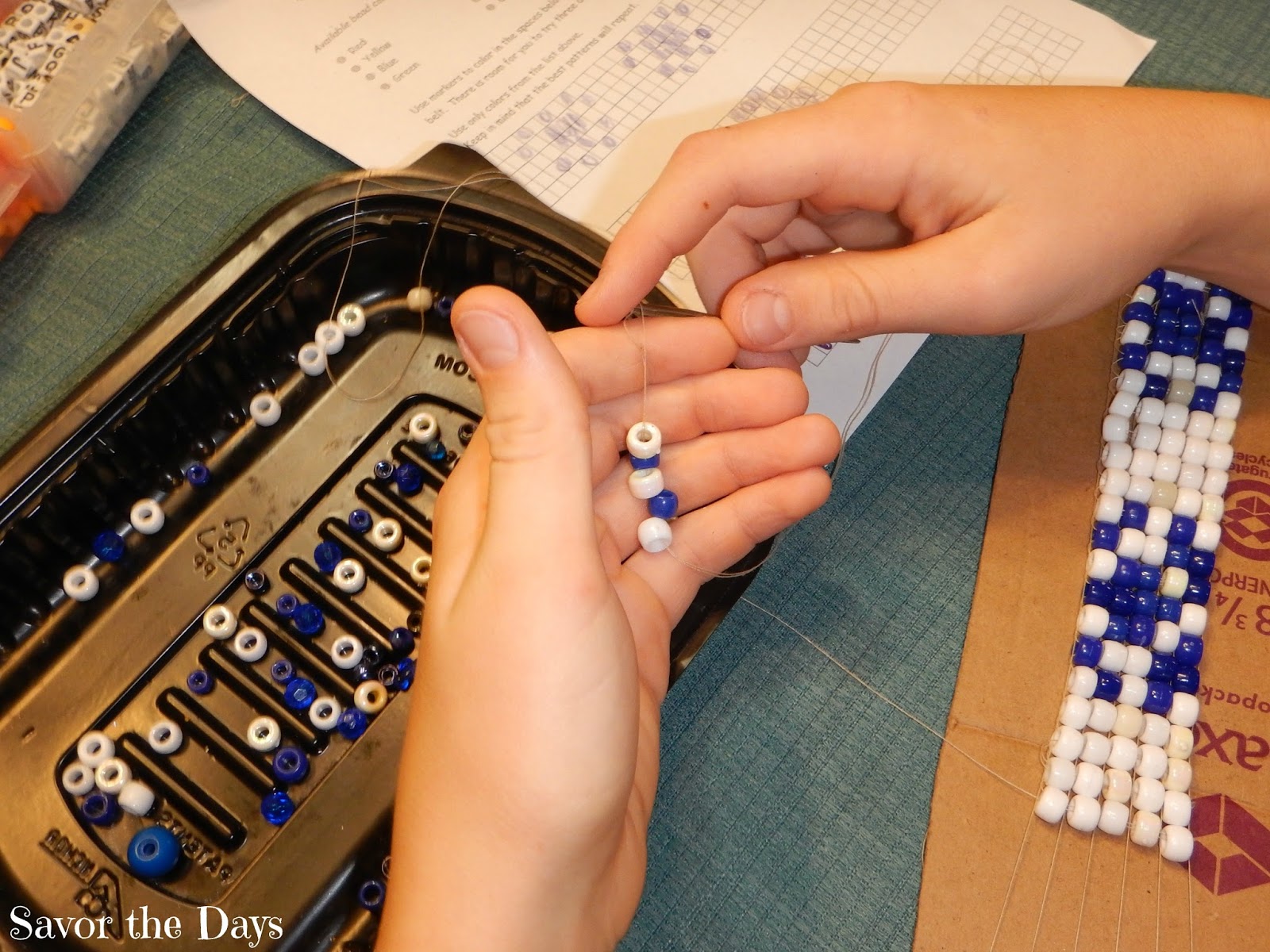 Savor The Days: American Indian Craft: Make a Wampum Belt