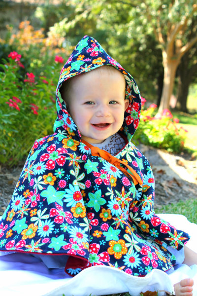 Seamingly Smitten: Cozy Hooded Cape sewing pattern NOW AVAILABLE!
