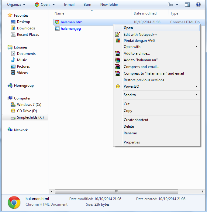 October 2014 - Pemrograman Sederhana