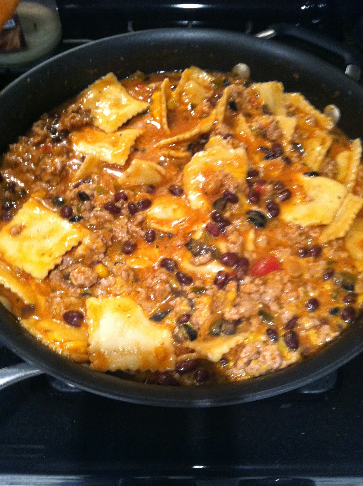 Katie Cooks Dinner: MEATY MEXICAN RAVIOLI