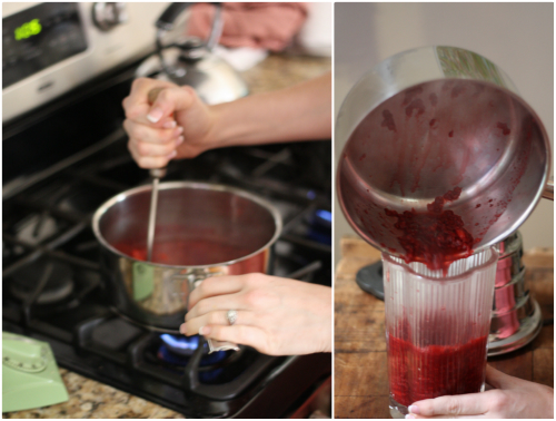 How To: Make Natural Raspberry Peach Fruit Leather | 17 Apart