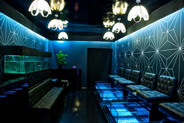 Electric Ink For The Mobile Age: Futuristic Night Club Interiors