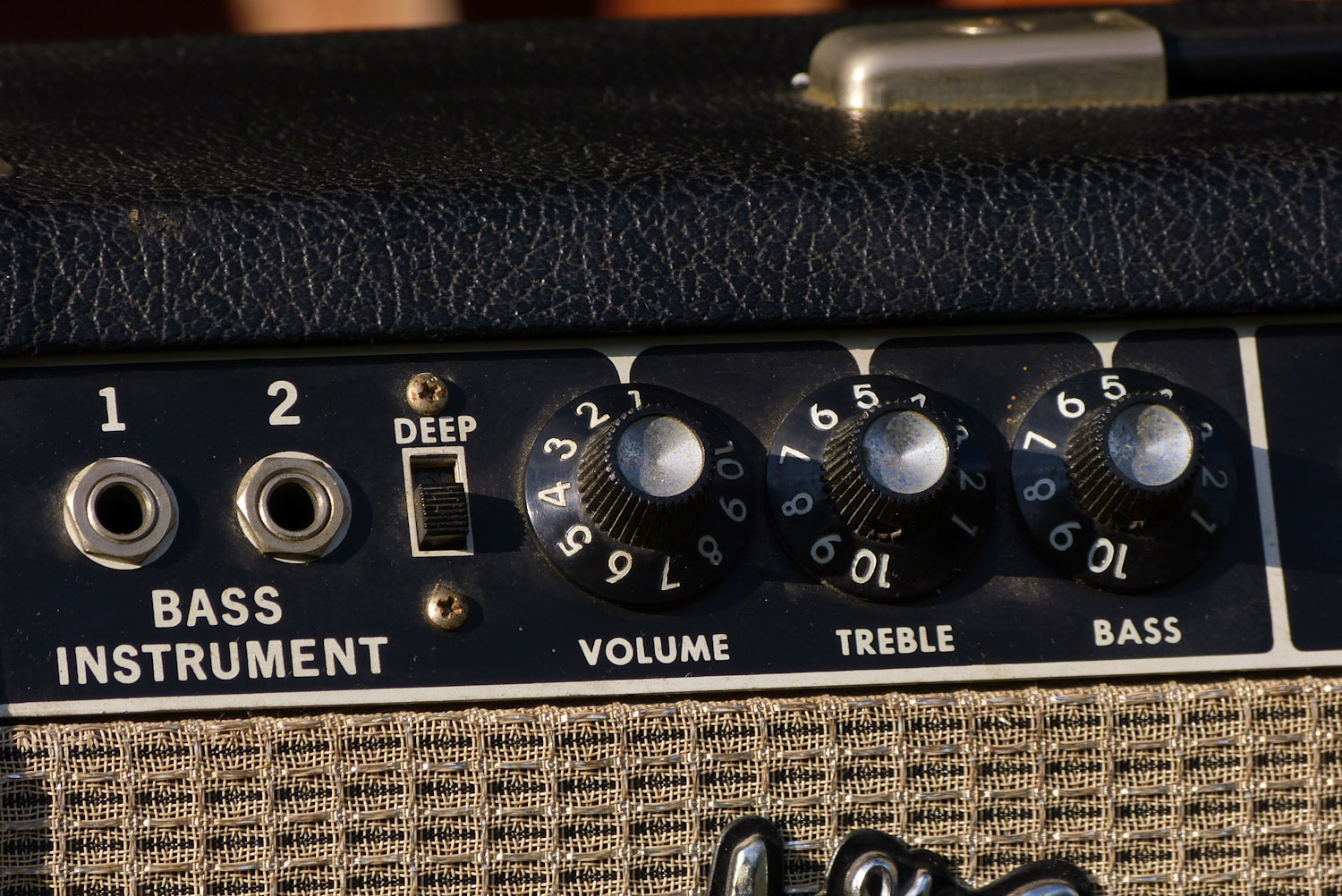 1967 Fender Blackface Bassman 50w Tube Amplifier