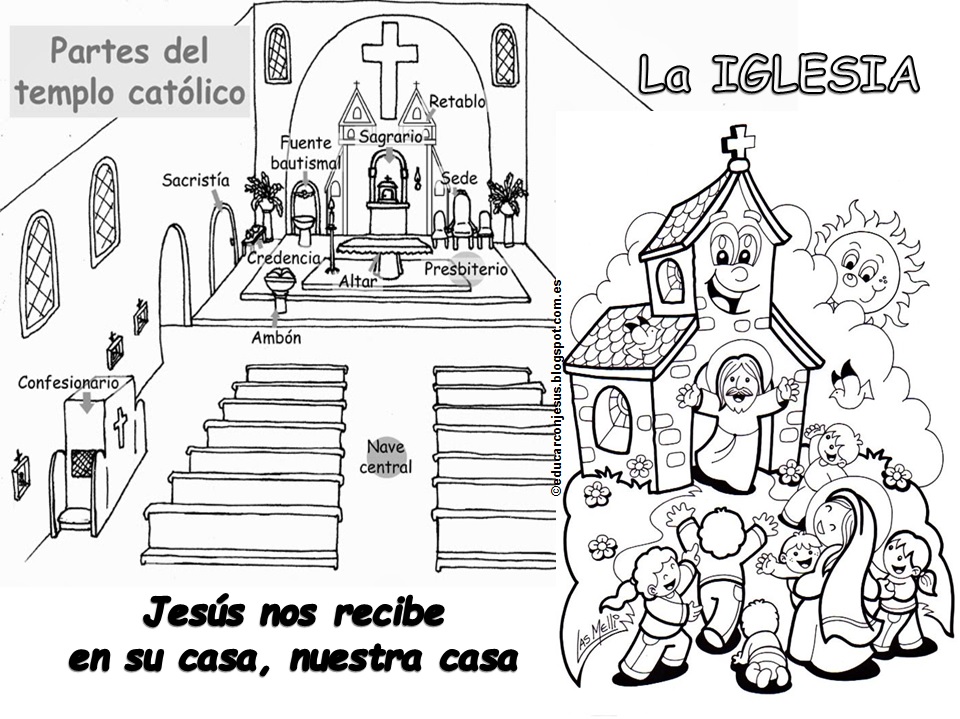 Educar con Jesús: La Iglesia. Jesús nos espera