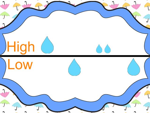 High And Low Clipart