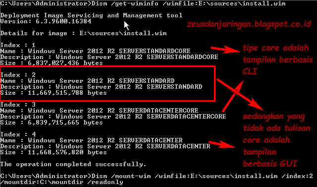 Windows Server 2012 : Merubah tampilan Core (CLI) ke GUI - Sysadmin_Blog