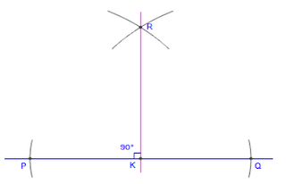 Geometry: 4. Constructing Perpendiculars Through a Point