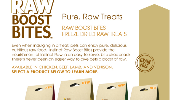 Pet Blog By Bocci @ Bocci's Beefs: Nature's Variety Instinct: Raw Boost ...