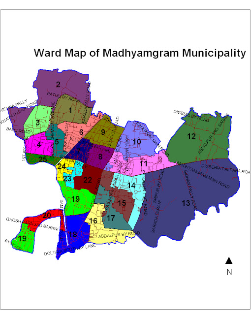 Madhyamgram: MAP