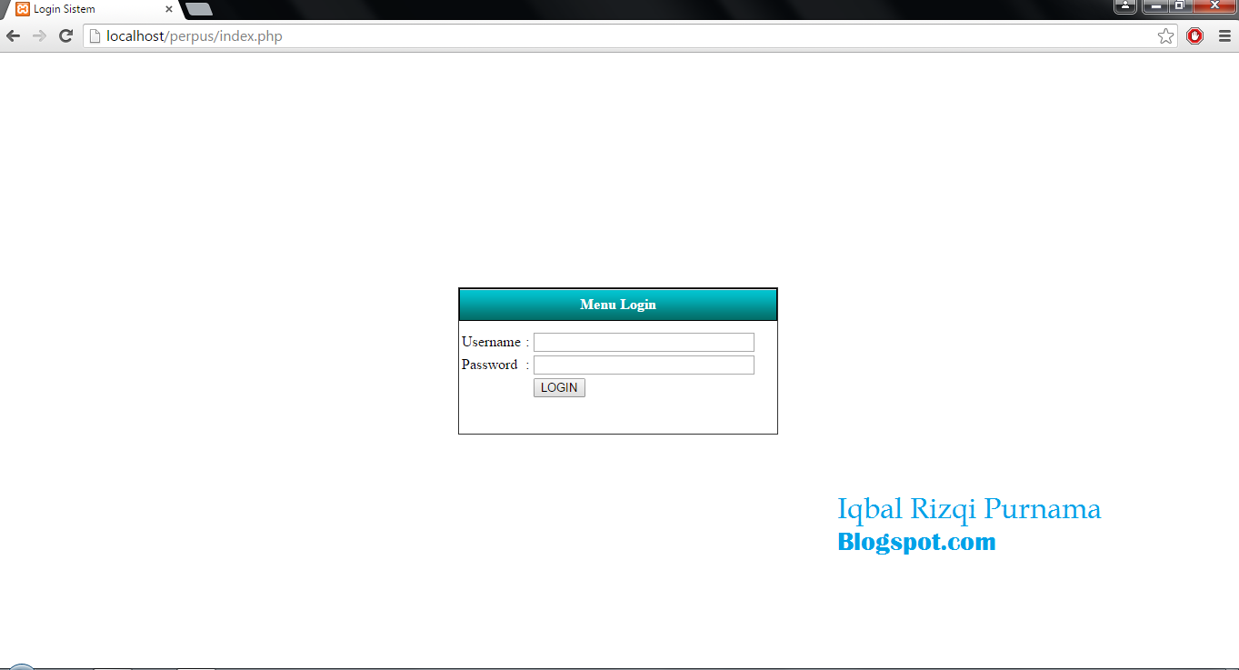 Aplikasi Perpustakaan Berbasis Web dengan PHP dan Mysql ~ Baris Code
