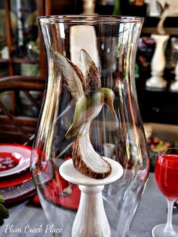 Plum Creek Place: Hummingbird Tablescape