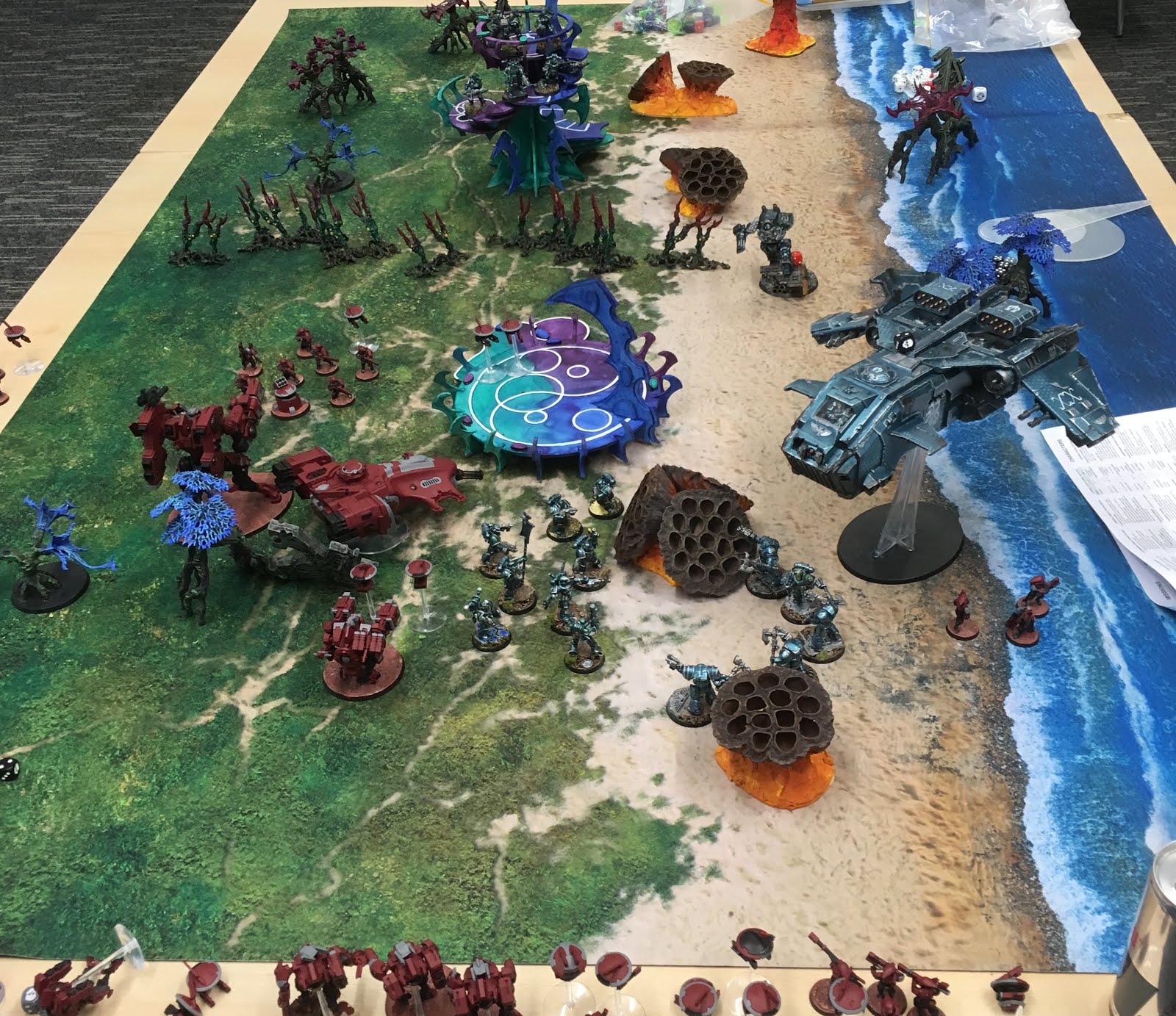 Warpstone Flux: Battle Report: Alpha Legion vs. Tau (1500pts)