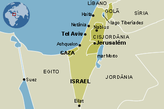 Blog Sobre Israel: Localização de Israel no Mapa Mundi