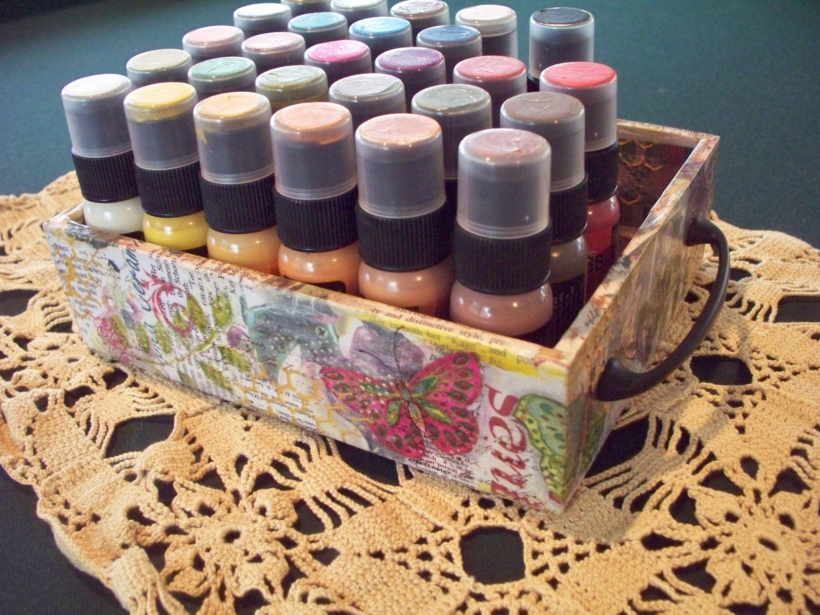 teresa jaye is here to play!: Upcycled box