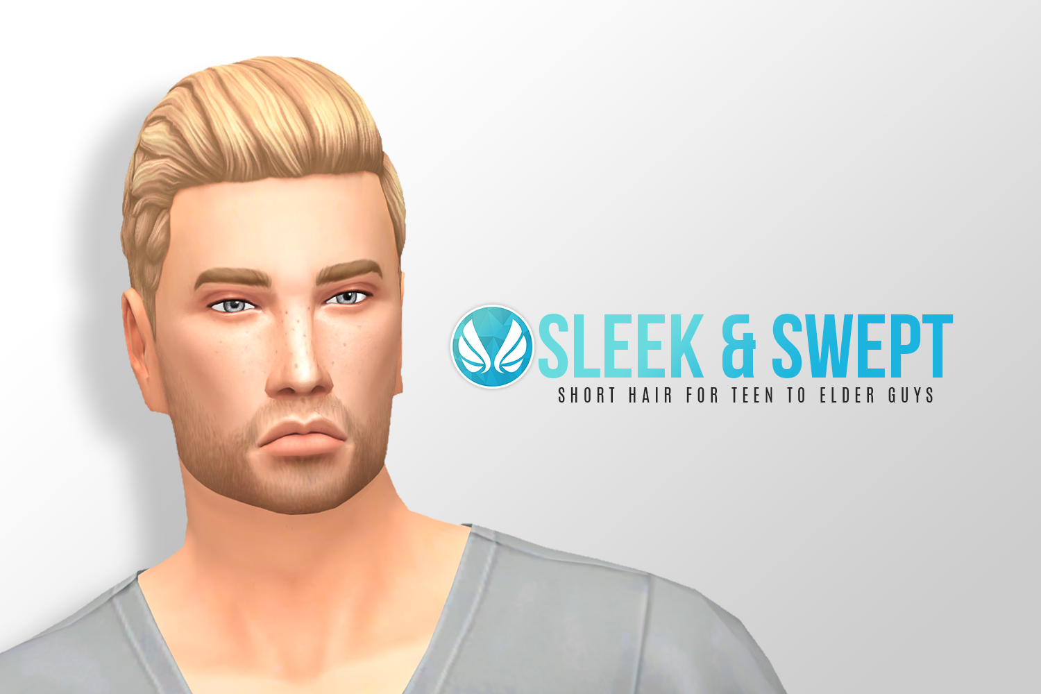 Simsational Designs: Sleek and Swept Hair for Guys