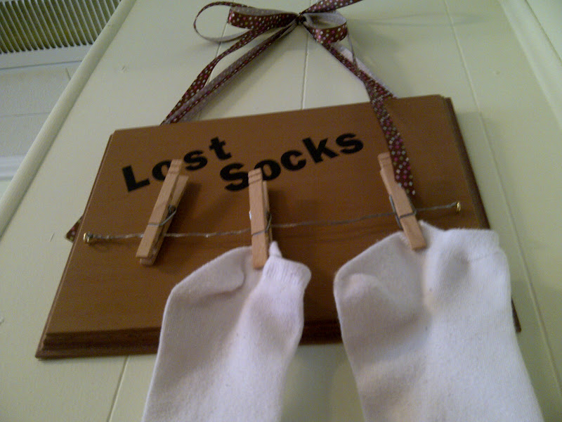 USASillyYaks: Lost Sock Board.......I was feeling crafty