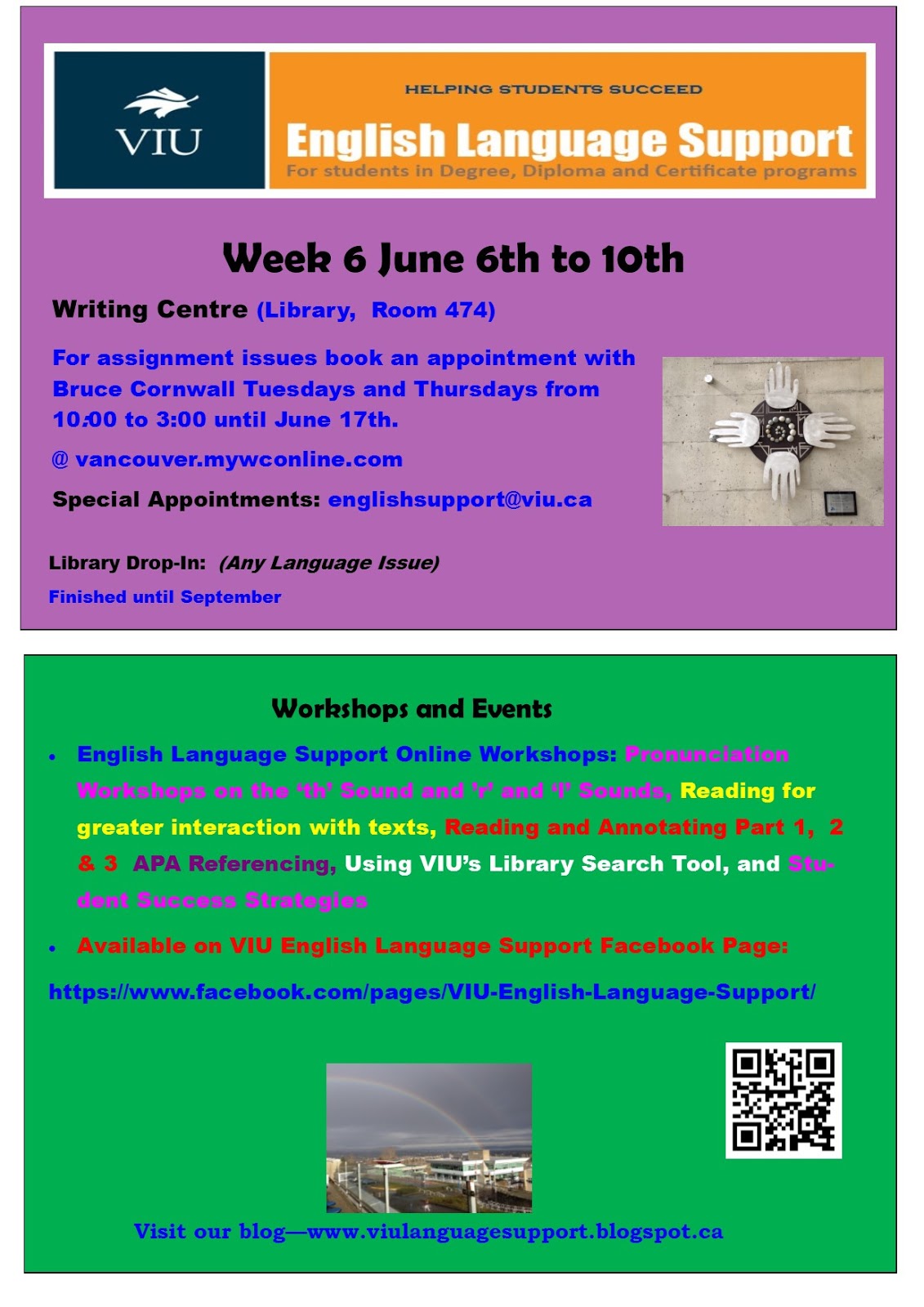 VIU International Academic Support : English Language Support Week 6 ...