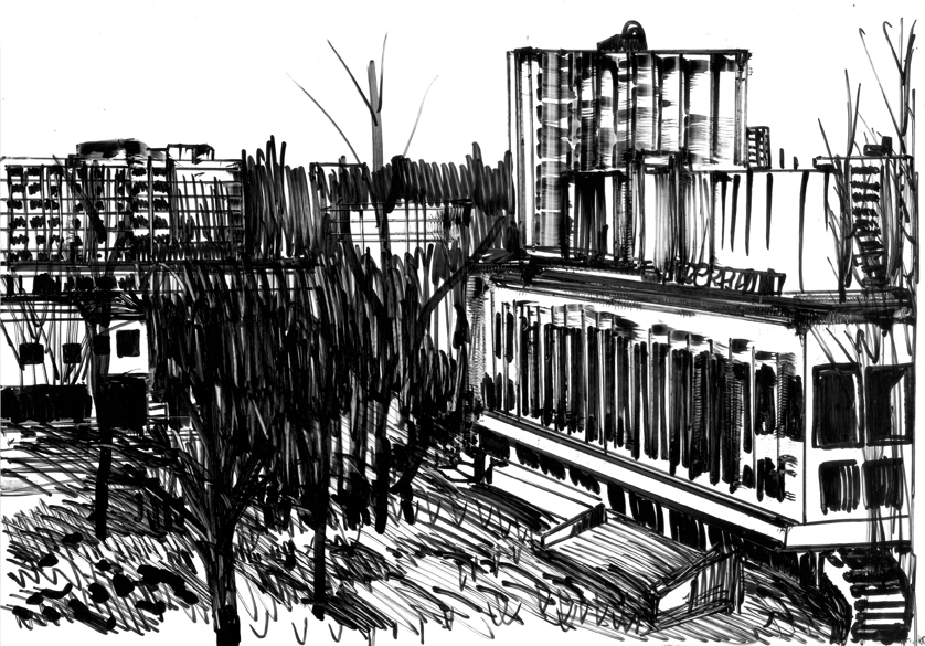 MICHAEL ROTONDI: Chernobyl in seven drawings 2016