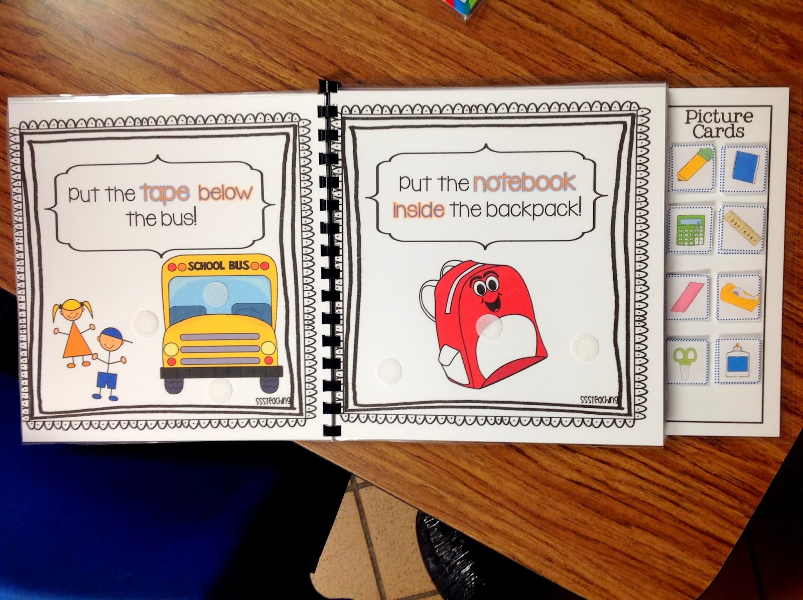 Positional Words Interactive Book! - SSSTeaching