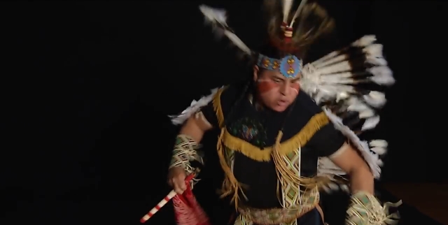 White Wolf : Dancer Performs A Traditional Comanche War Dance (VIDEO)