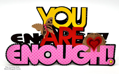 Hand to Paper: CUSTOM WORD SHAPED CARDS