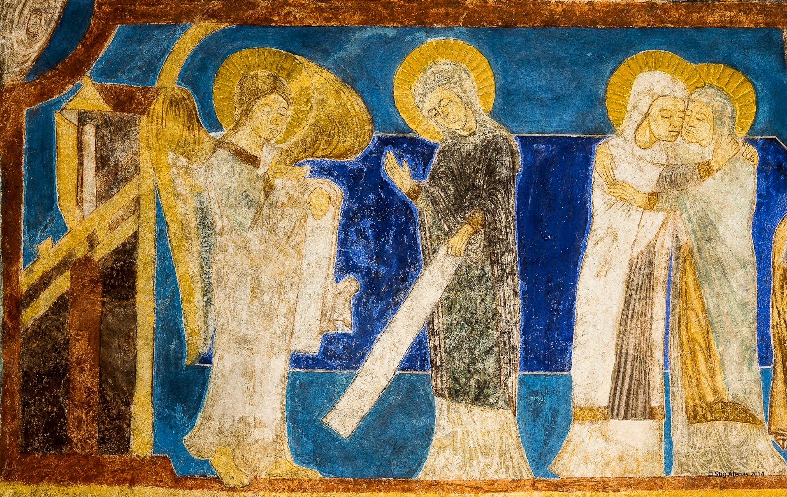 Kalkmålningar: Bjäresjö kyrka