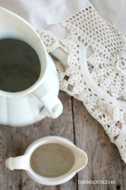 FARMHOUSE 5540: Farmhouse Inspiration ~ Vintage Linens