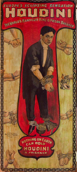 Flyer Goodness: Vintage Houdini Posters