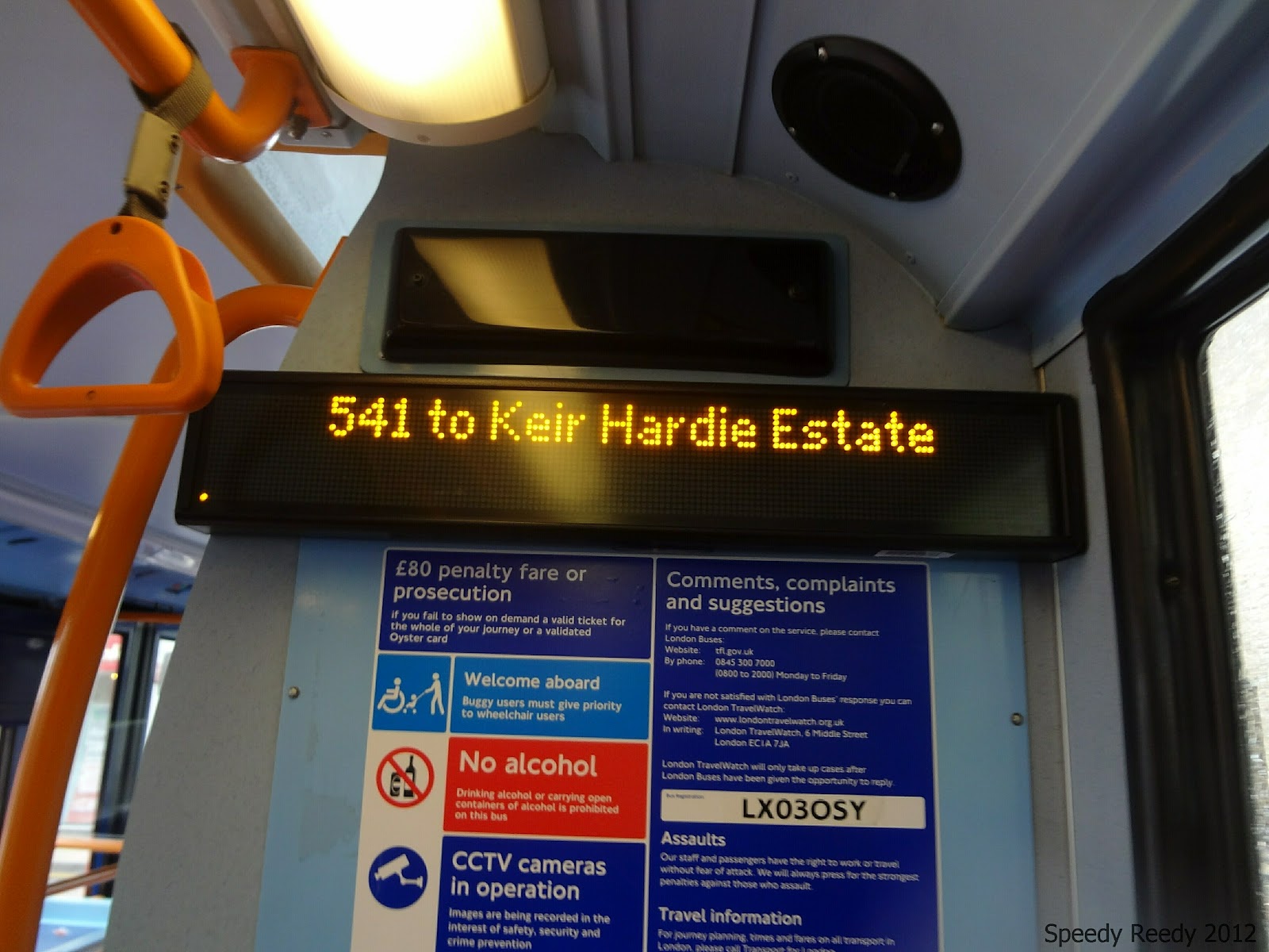 We're on Alloverlondonbusblog.blogspot.com: Route 541 -By George