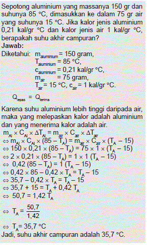 Asas Black, Bunyi dan Rumusnya, Serta Pembahasan Tentang Perpindahan Kalor