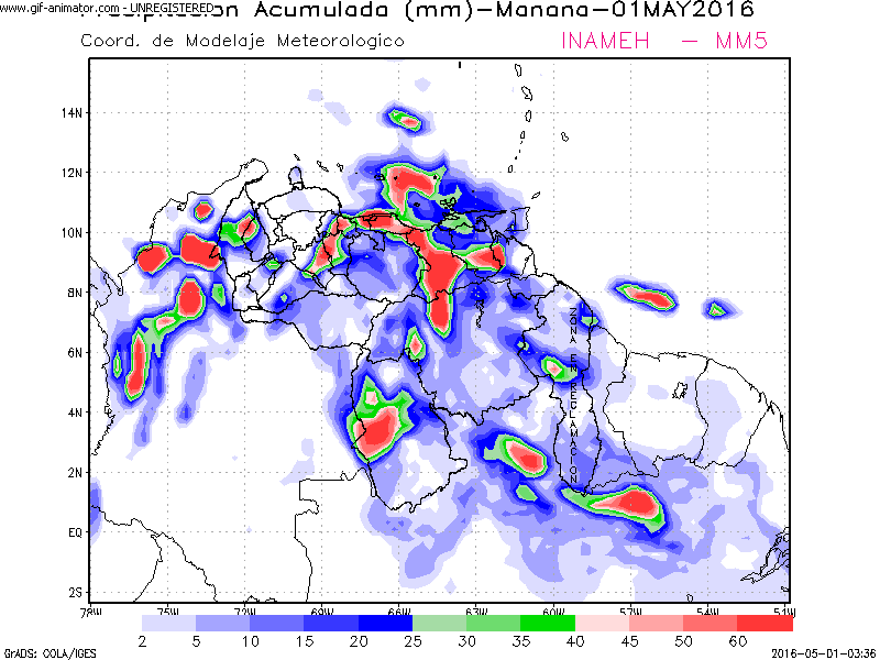 El tiempo meteorológico en Venezuela: Previsión meteorológica para el ...