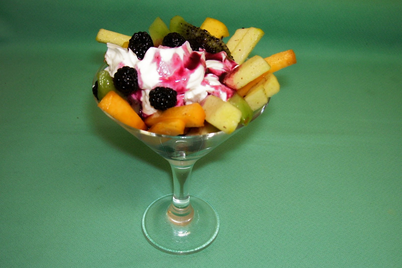 LA COCINA DE ENRIQUE: COPA DE FRUTAS CON CREMA DE QUESO MASCARPONE