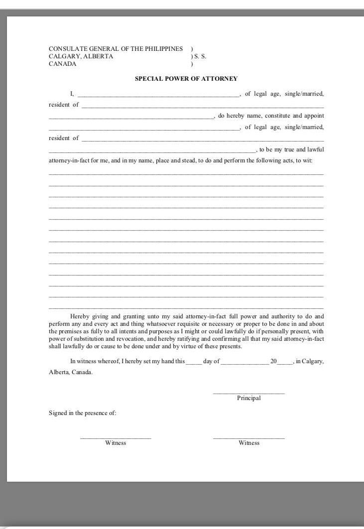 How To Get A Special Power Of Attorney That You Will Use In The Philippines how-to-get-a-special-power-of-attorney-that-you-will-use-in-the-philippines