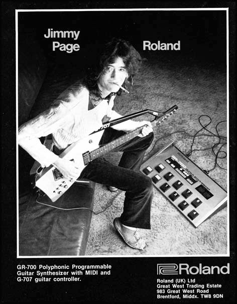 Studio Innocenti: Roland GR-700 & Roland G-707 Guitar Synthesizer (1984)