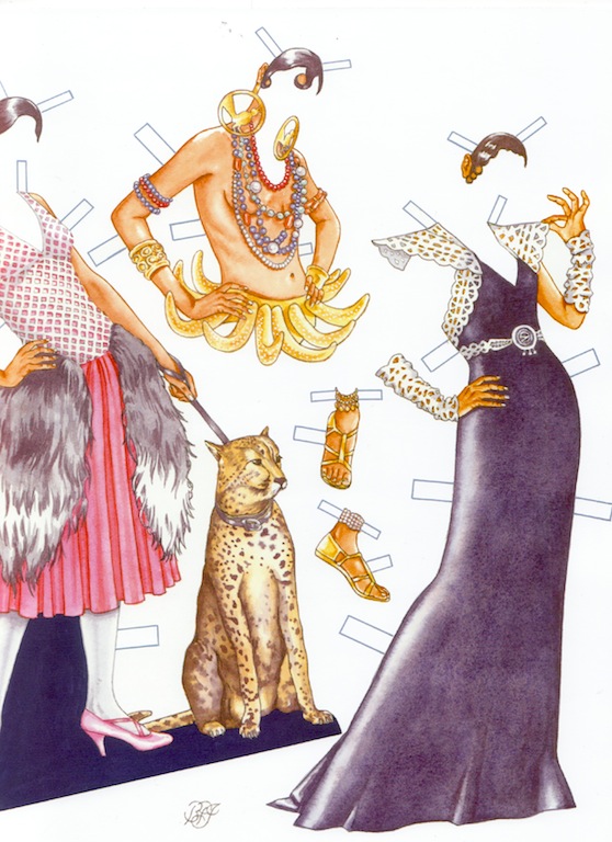 The Paper Collector: Josephine Baker by Bruce Patrick Jones